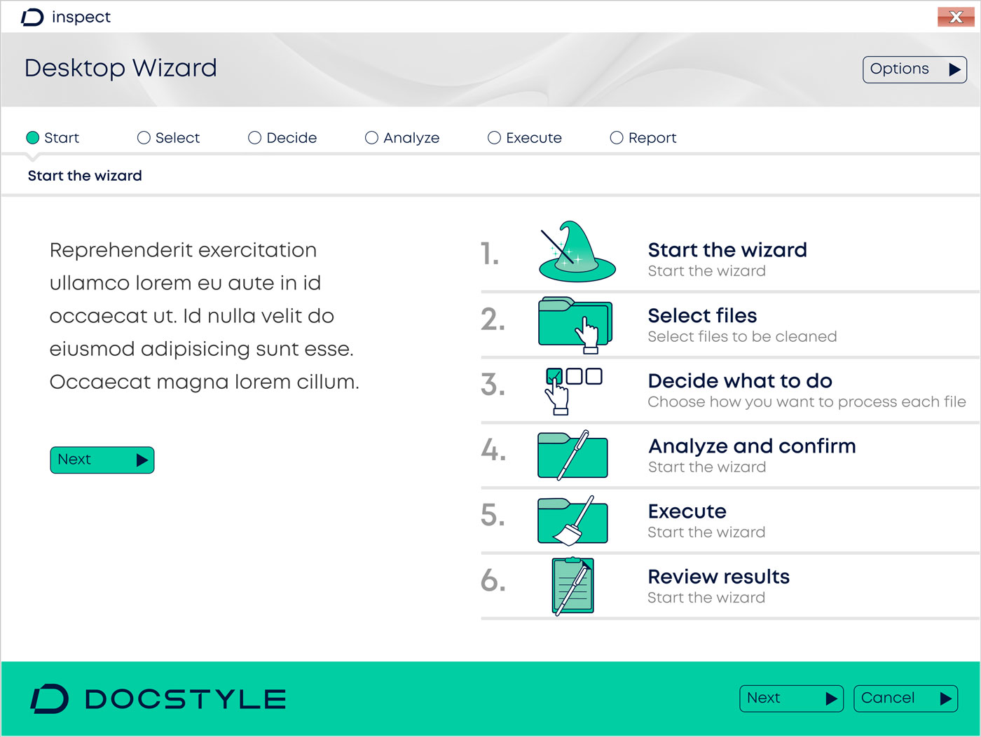 Apps | DocStyle Inspect