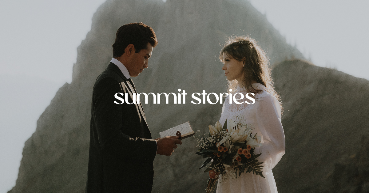 Elopement and Wedding Photography Portfolio | Summit Stories