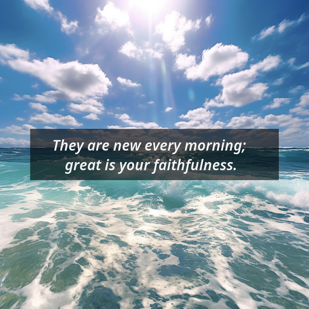 Bible Verses For Mornings