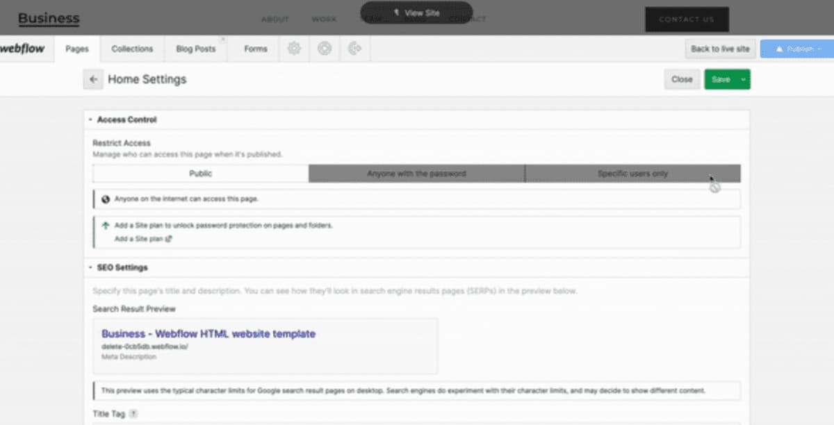 Webflow Editor: Gain Control, Save Time, and Bypass Developers - Gigantic