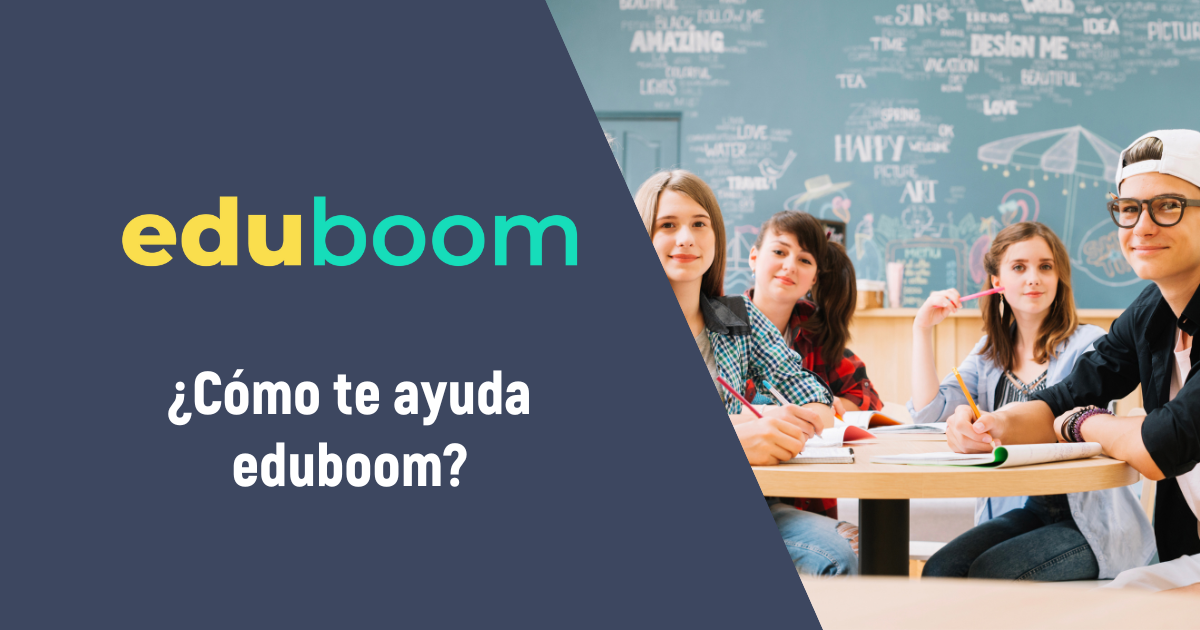 ¿Cómo te ayuda eduboom?