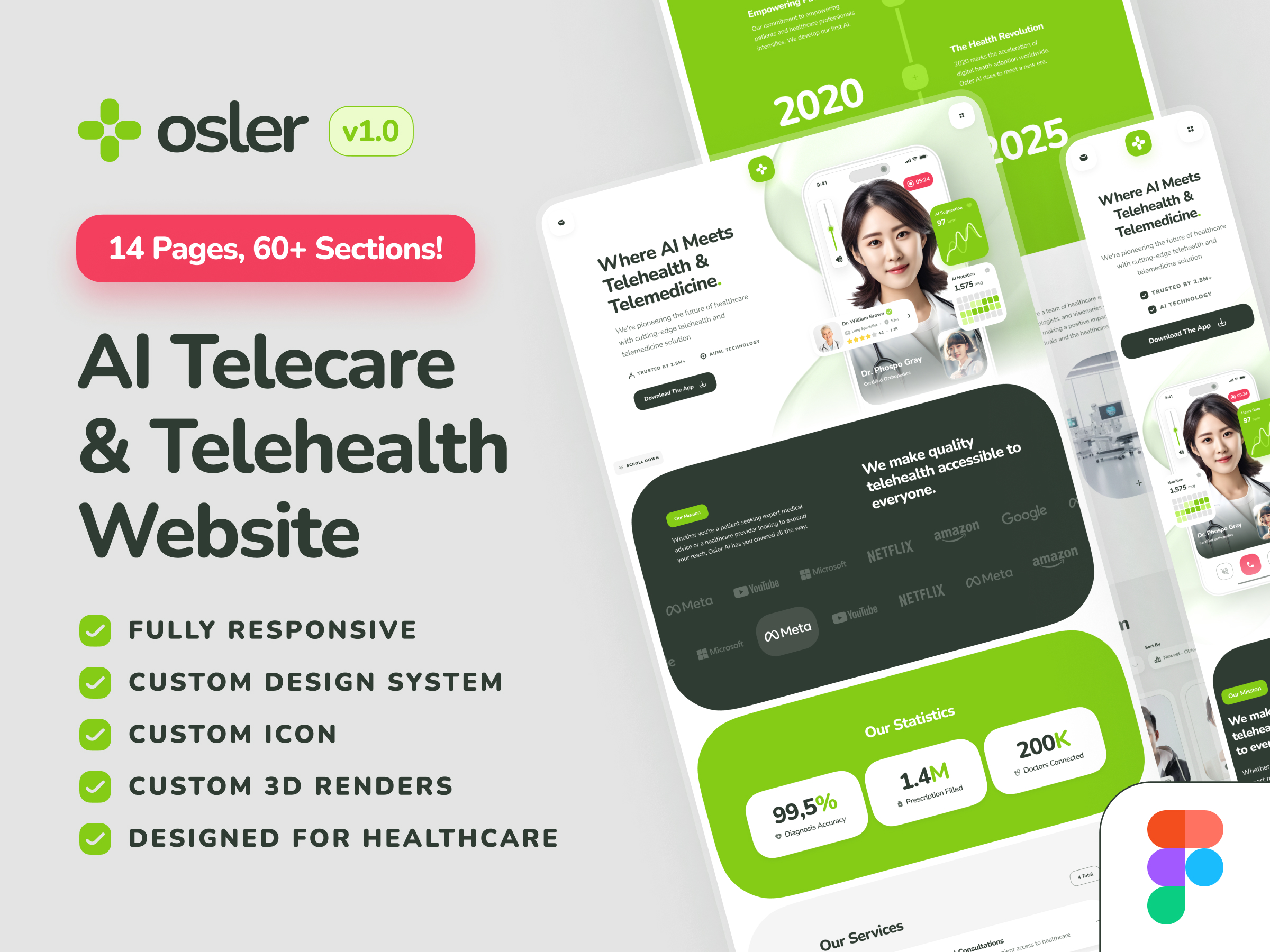 strangehelix.bio | Figma Web Templates | Holistic Design Assets for ...