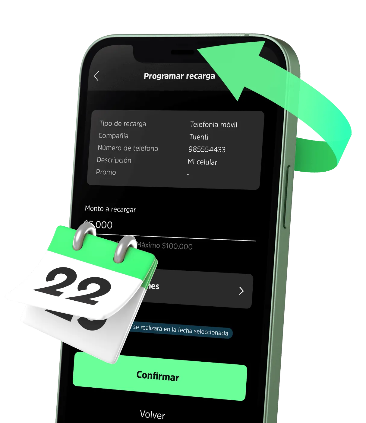 Tenpo | Recargas | Recarga en línea DIRECTV, WOM y miles de servicios