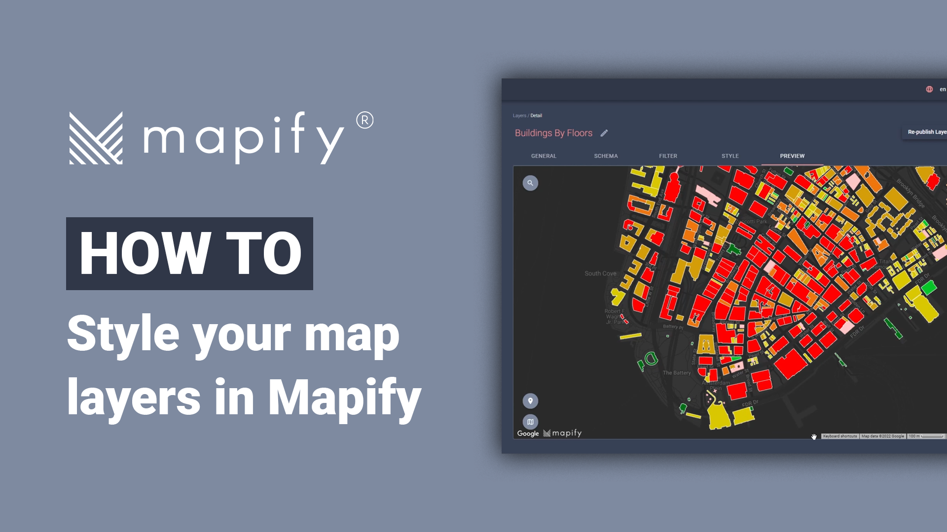 How To Style your map layers in Mapify