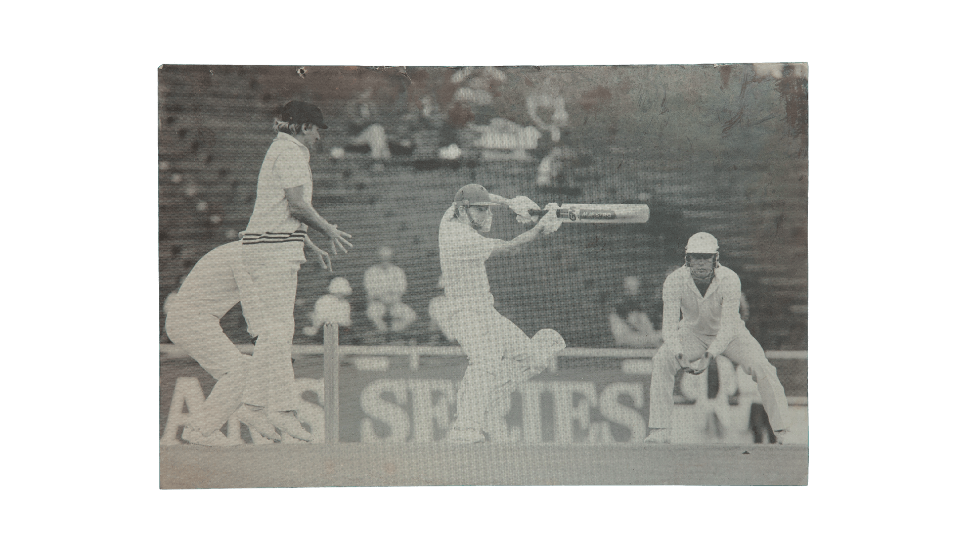 Photograph of Martin Crowe Batting