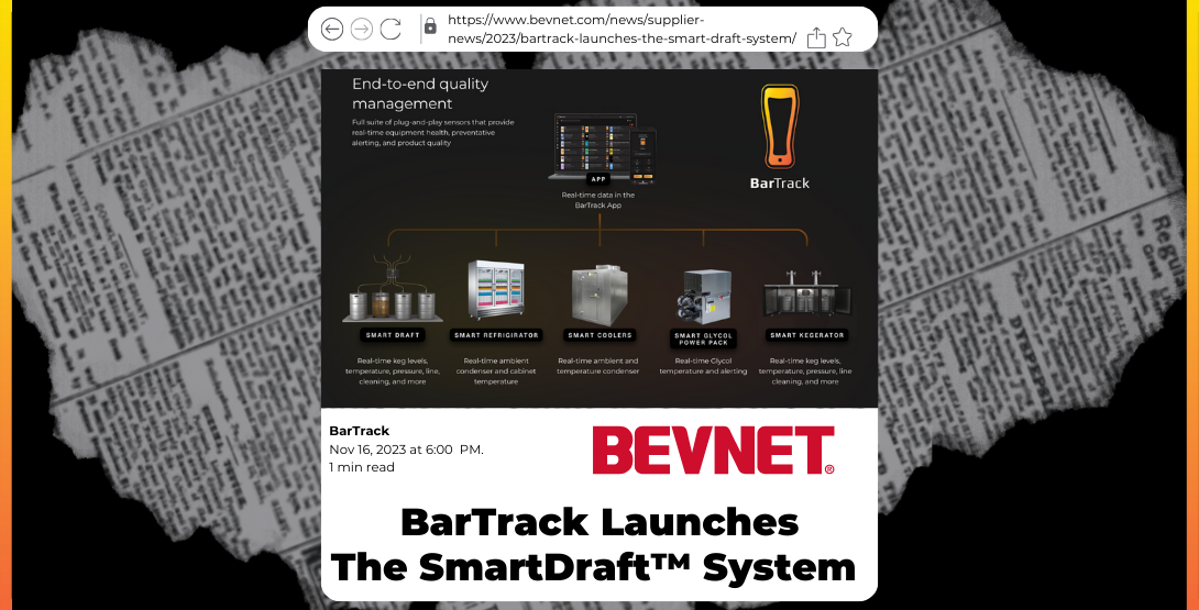 News - BarTrack Launches The Smart Draft System | Bartrack