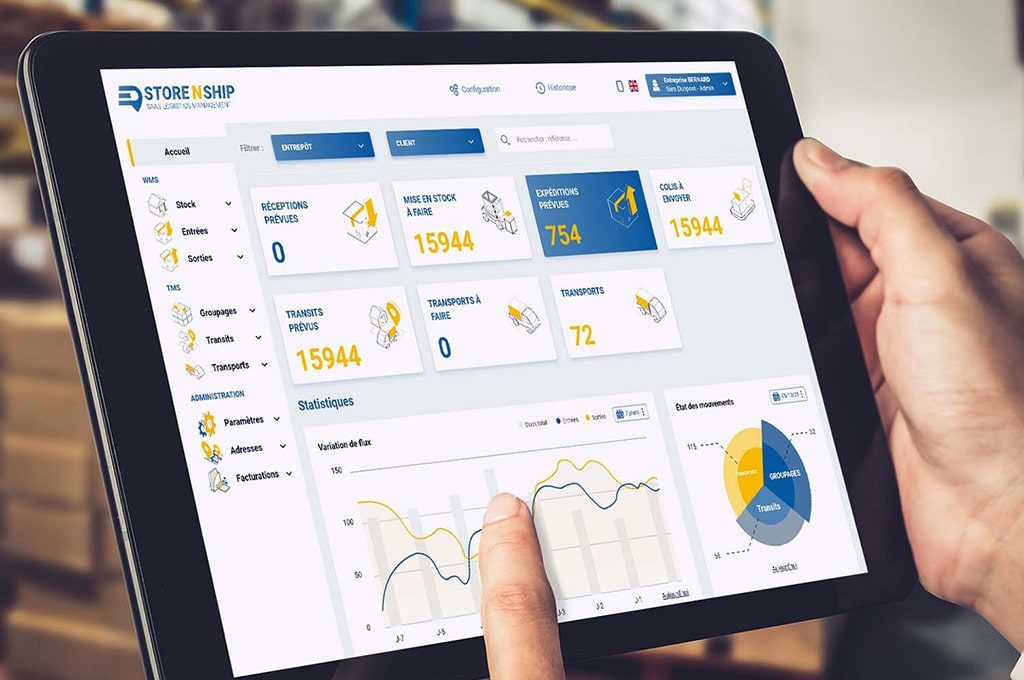 Pigment Libre - Branding et design UX application métier de WMS