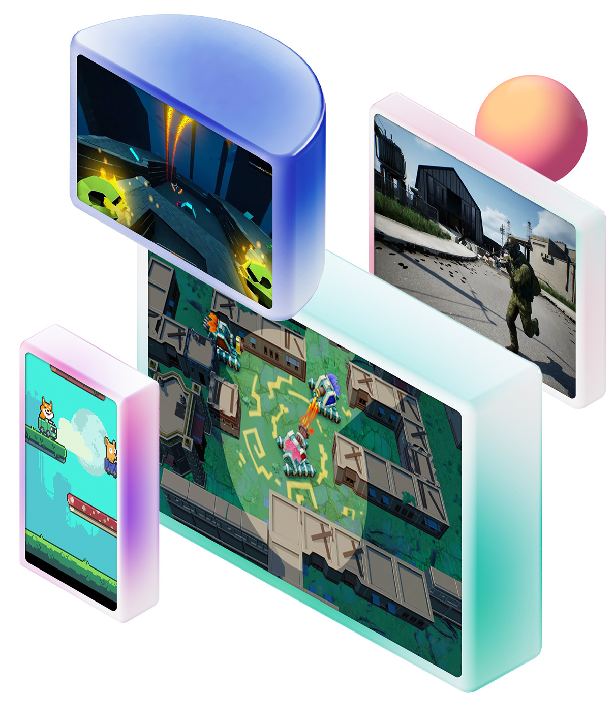 Elympics: Competitive Games Development Reimagined