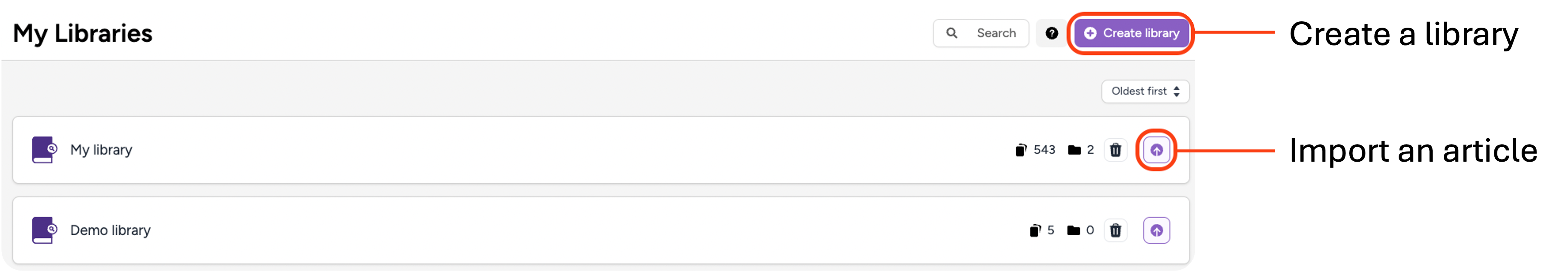 Easy import - Scholarcy User Guide