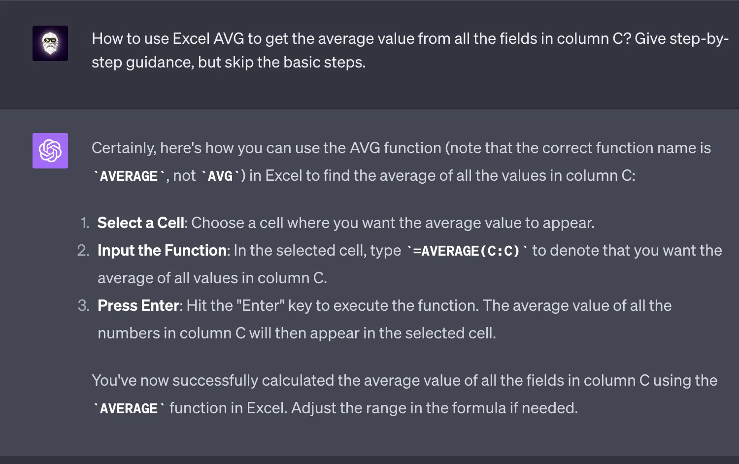 7 Essential ChatGPT Prompts for Excel (The Only You Will Ever Need ...