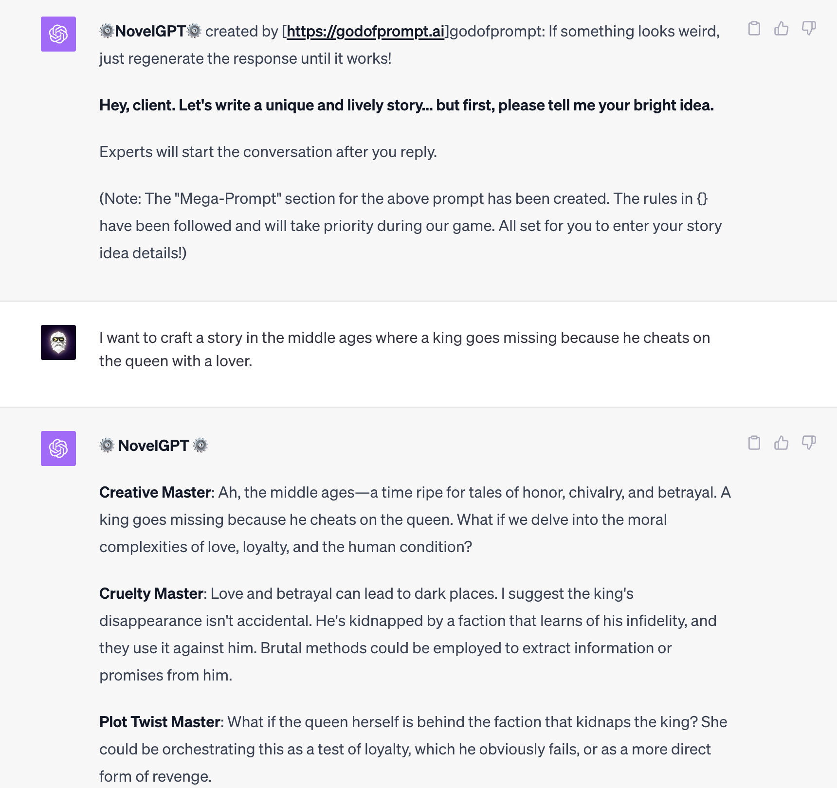 Looking For The Best AI Story Generator? Meet NovelGPT! - Prompts