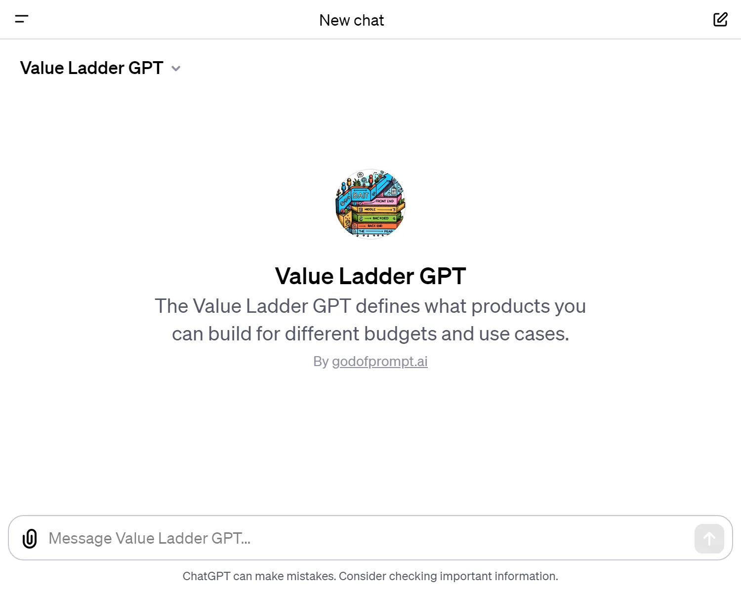 Value Ladder GPT - The Value Ladder GPT defines what products you can ...