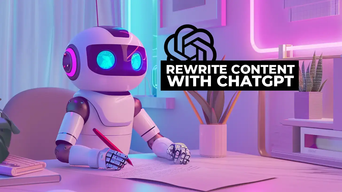 How to Rewrite Content with ChatGPT (Ultimate Guide + 10 AI Prompts) - Prompts