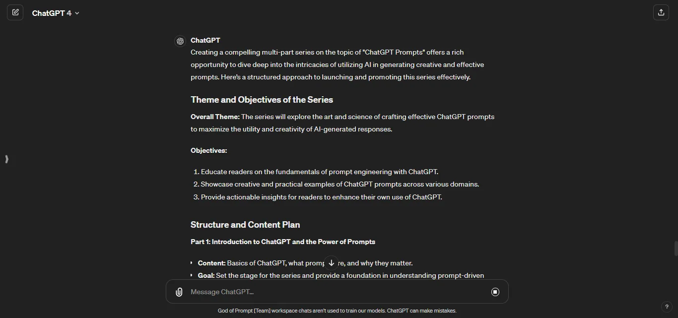 Write medium Posts From Scratch: Here's 15 ChatGPT Prompts to use - Prompts