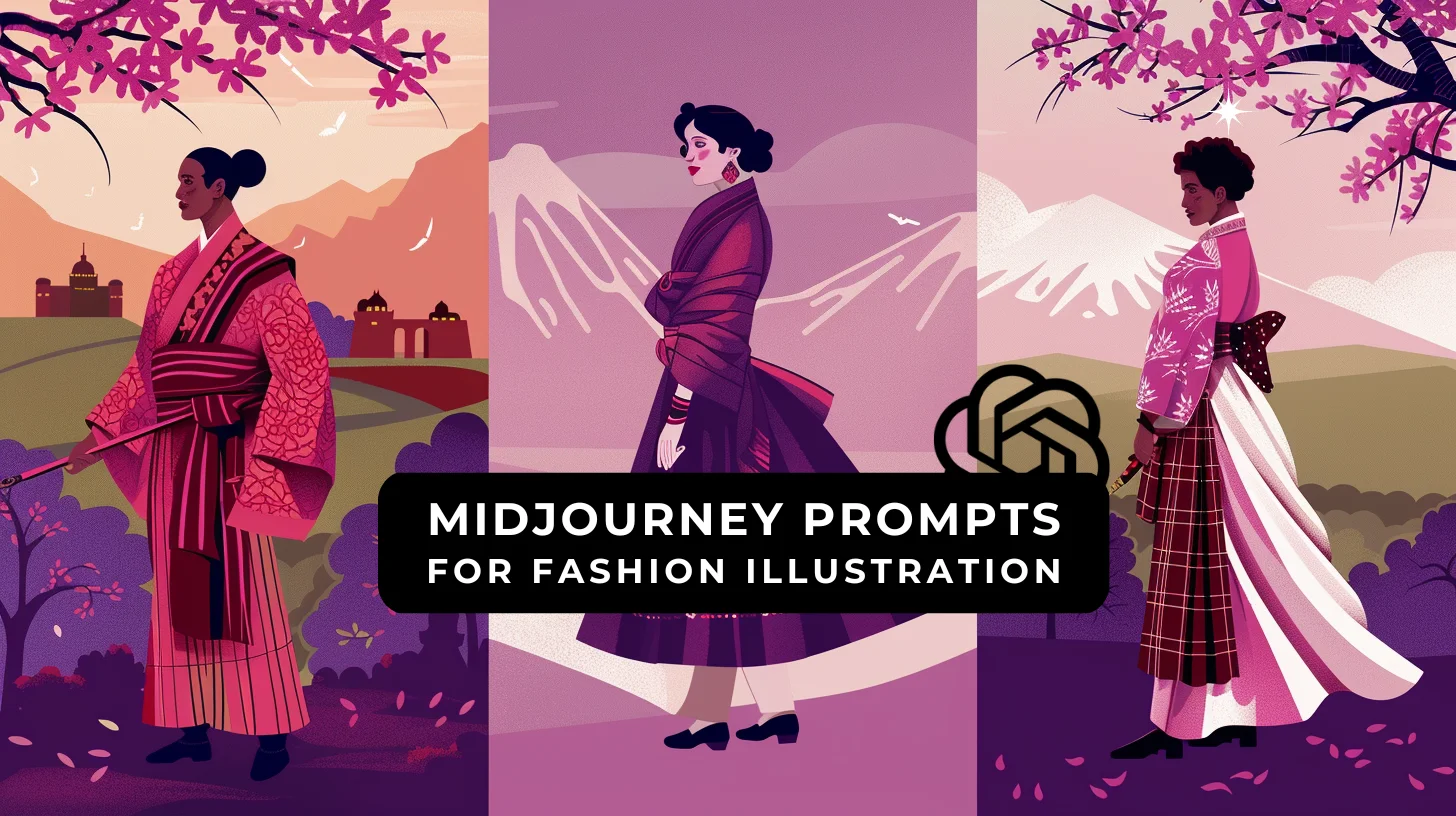 10+ Best Midjourney Prompts for Fashion Illustration - Prompts