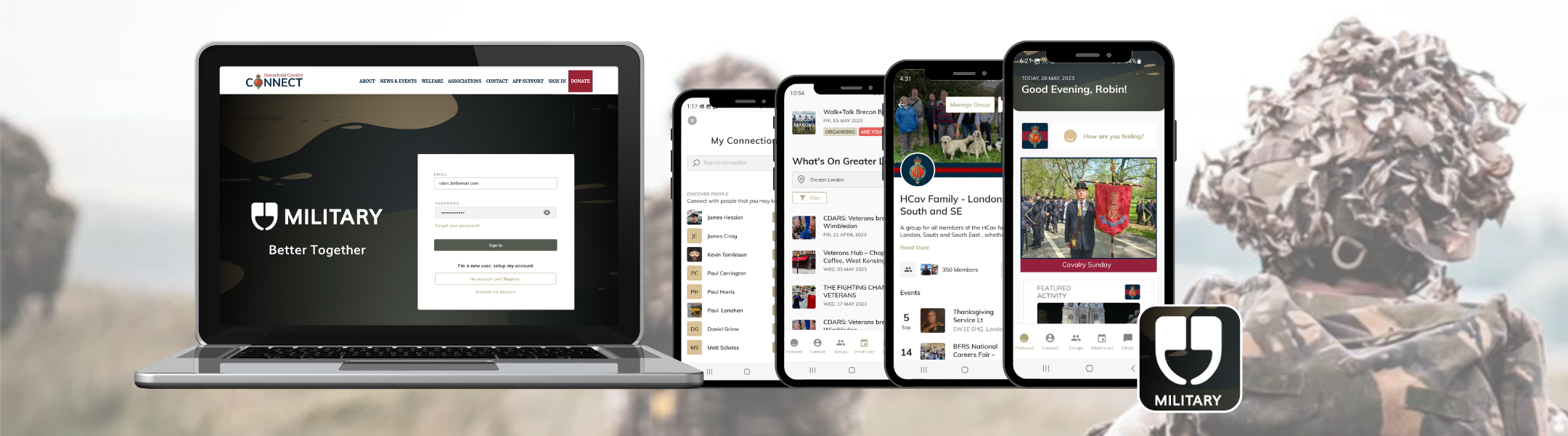 Household Cavalry Connect