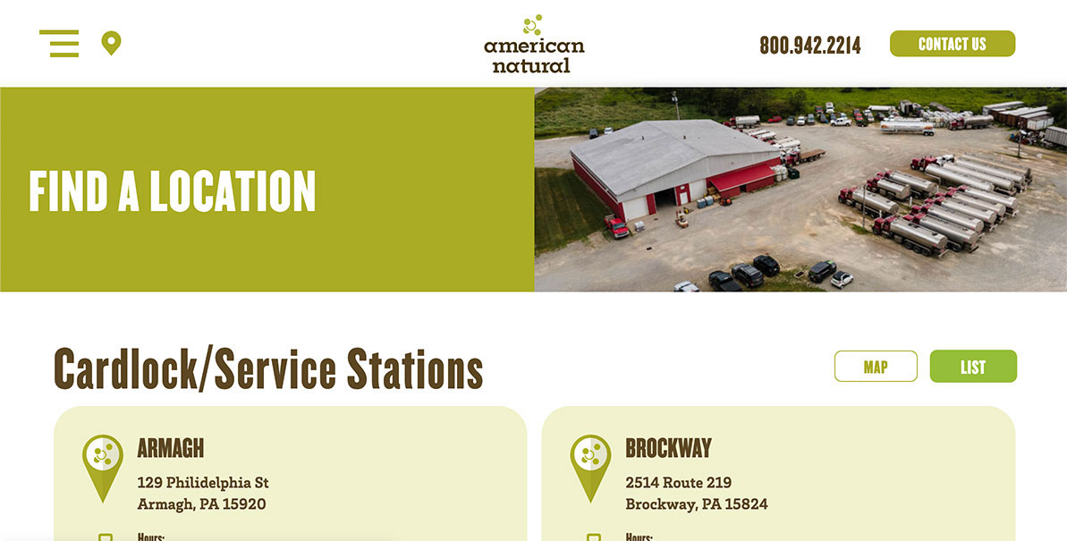 Wholesale List Locations | American Natural