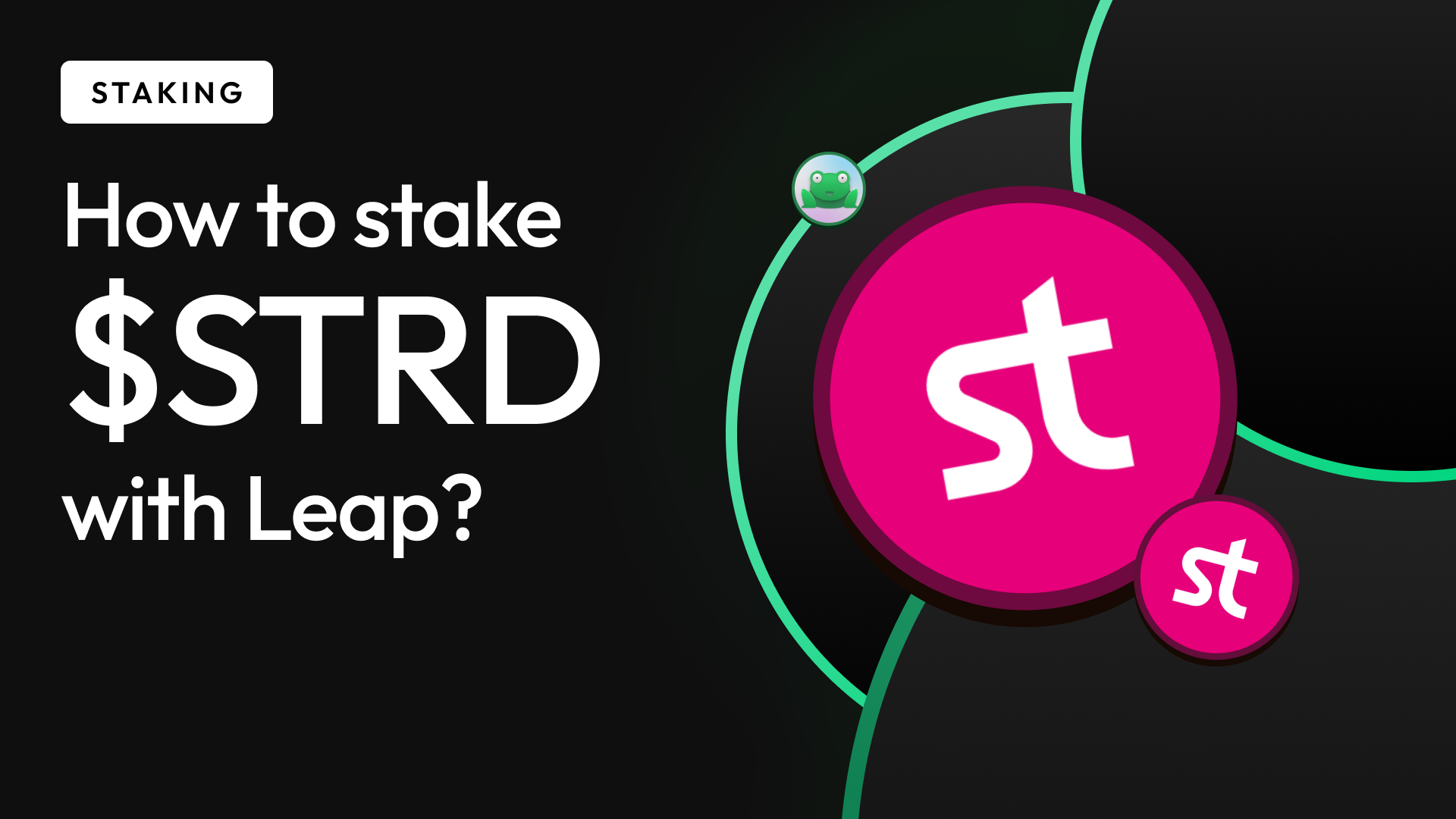 How to Stake $STRD Token?
