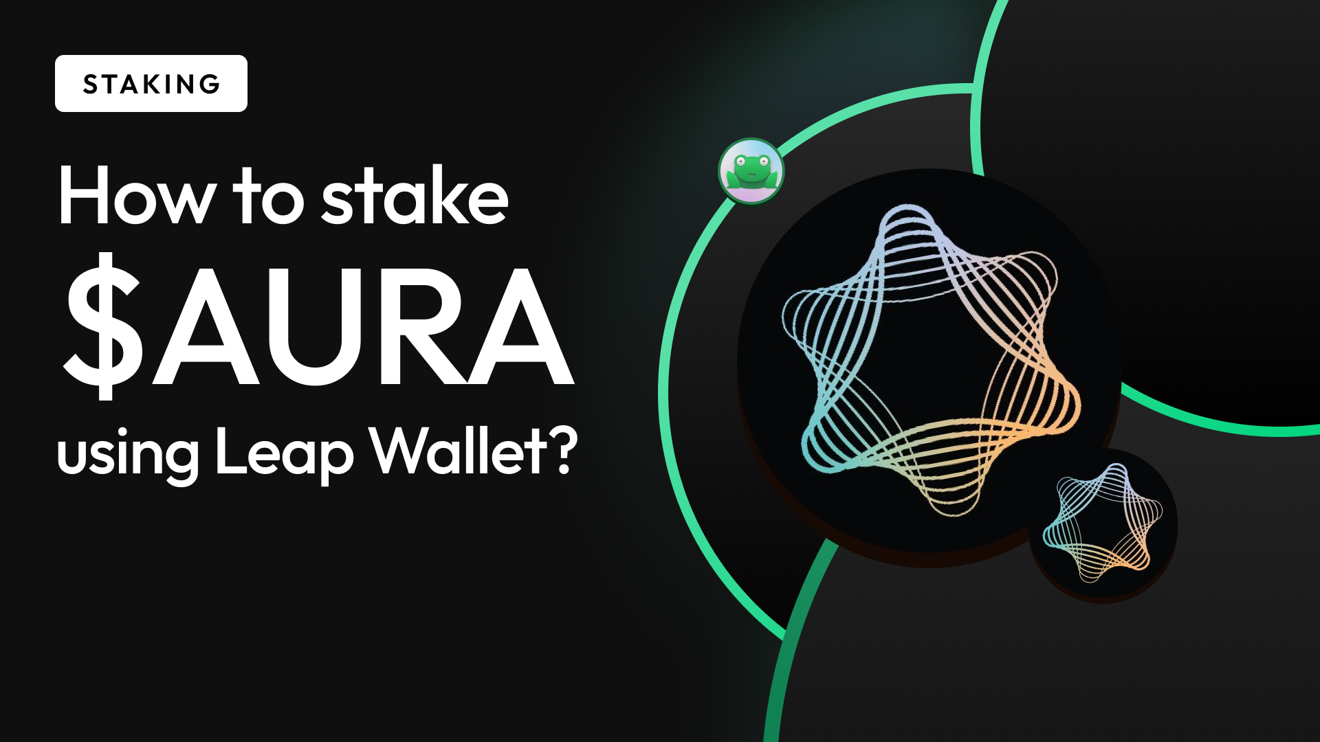 How to Stake $AURA Token?