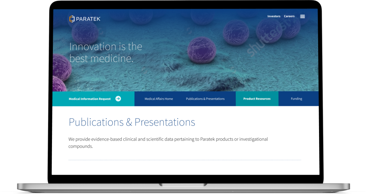 Paratek Pharmaceuticals Case Study | Agency 39A