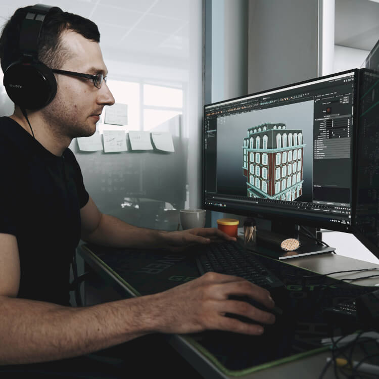 3D Render in Highland Village