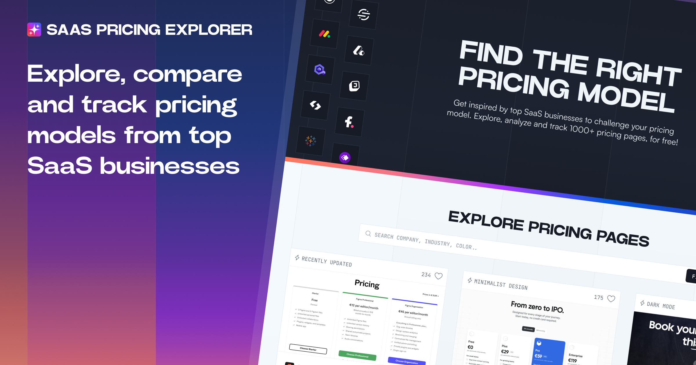 SaaS Pricing Explorer - Find the right pricing model