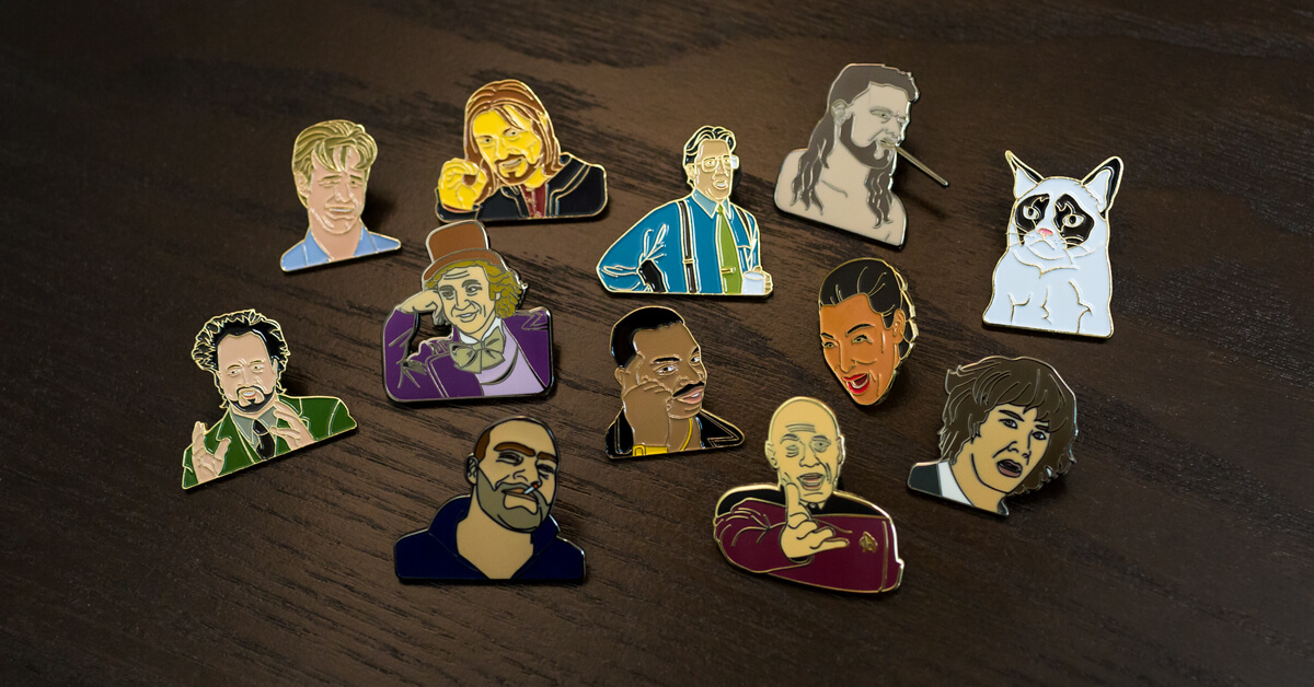 Custom Trendy Meme Lapel Pins Are The Latest Trend | PinProsPlus