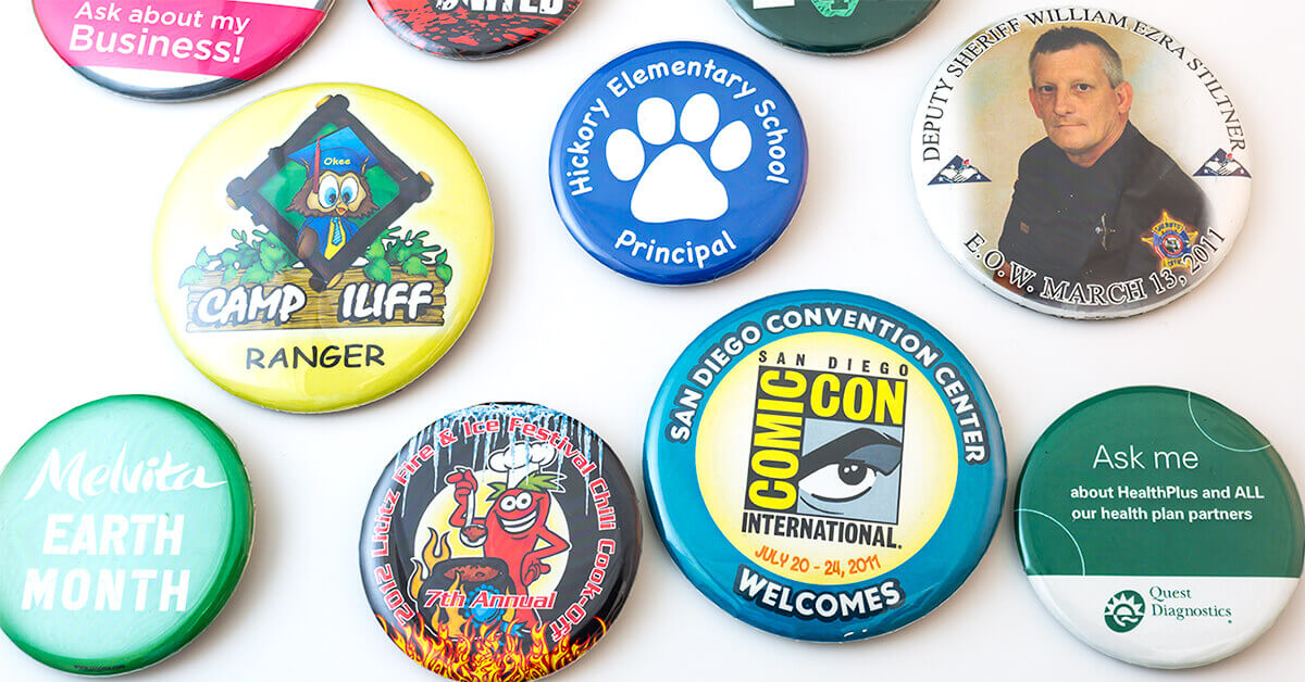 Custom Button Pins Can Be the Answer | PinProsPlus