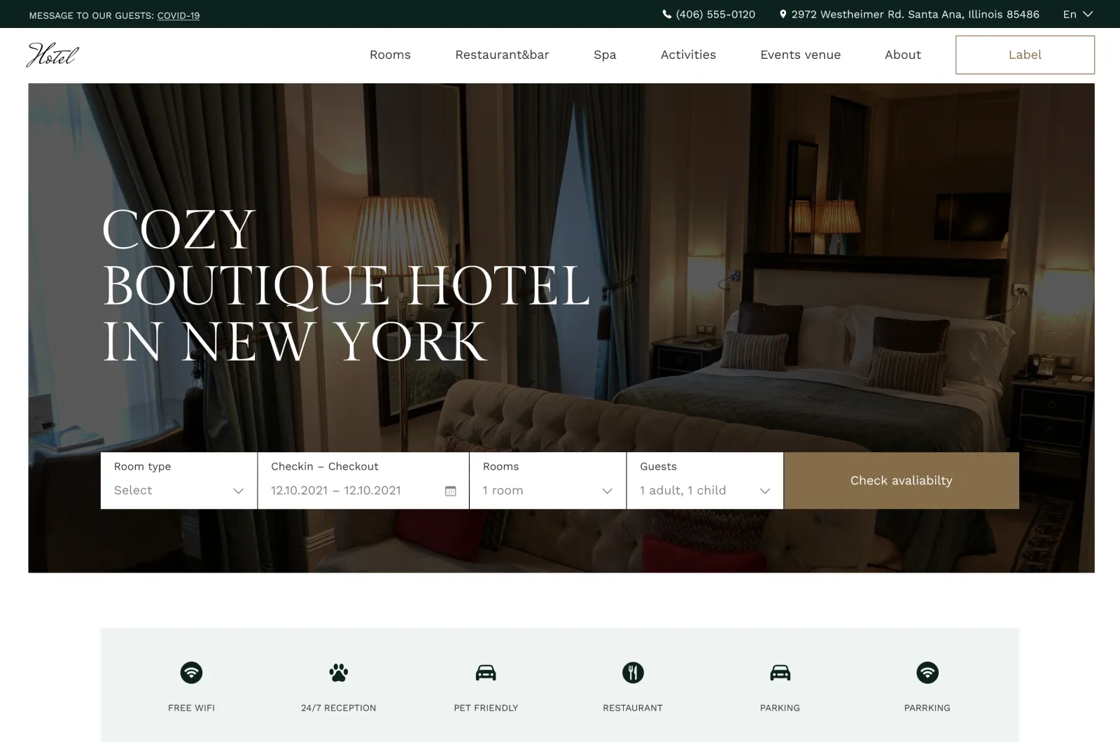 Real estate and Hotels agency | DesigningIT