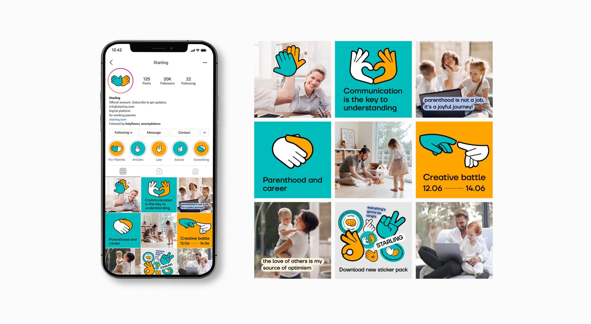 STARLING Brand Identity - Aida Pioneer