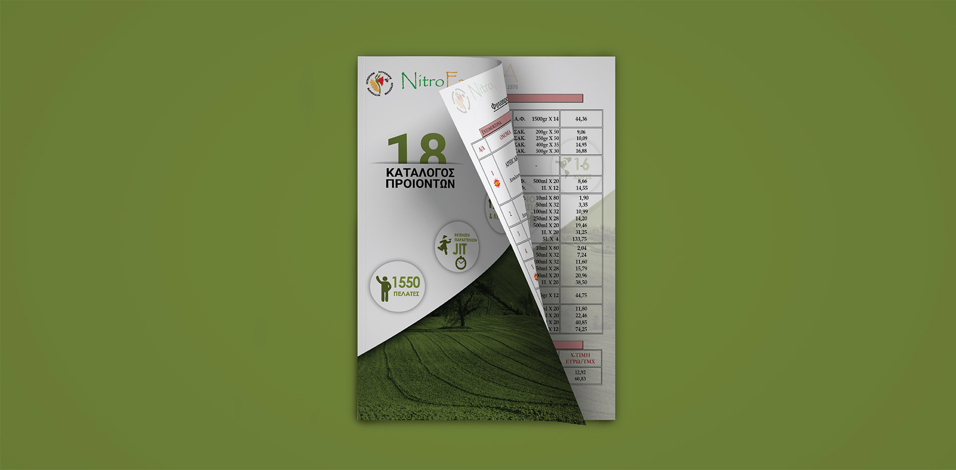 NitroFarm SA — Editorial Design by Nikos Isakidis