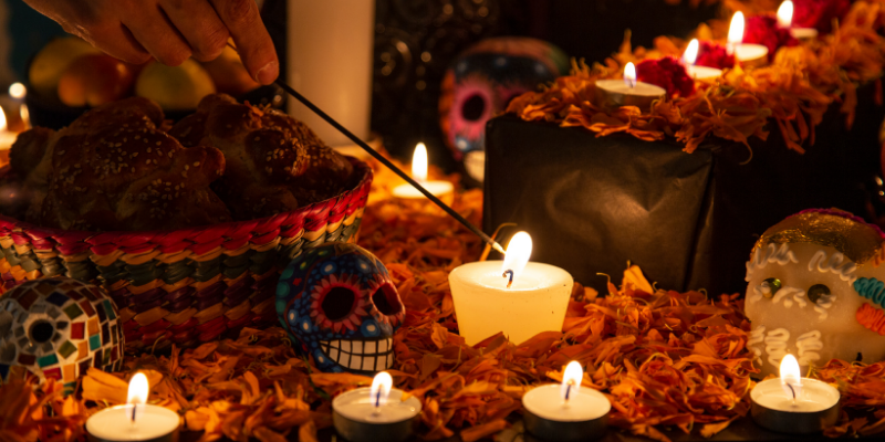 Day of the Dead, All Souls Day celebrate the departed - Bare