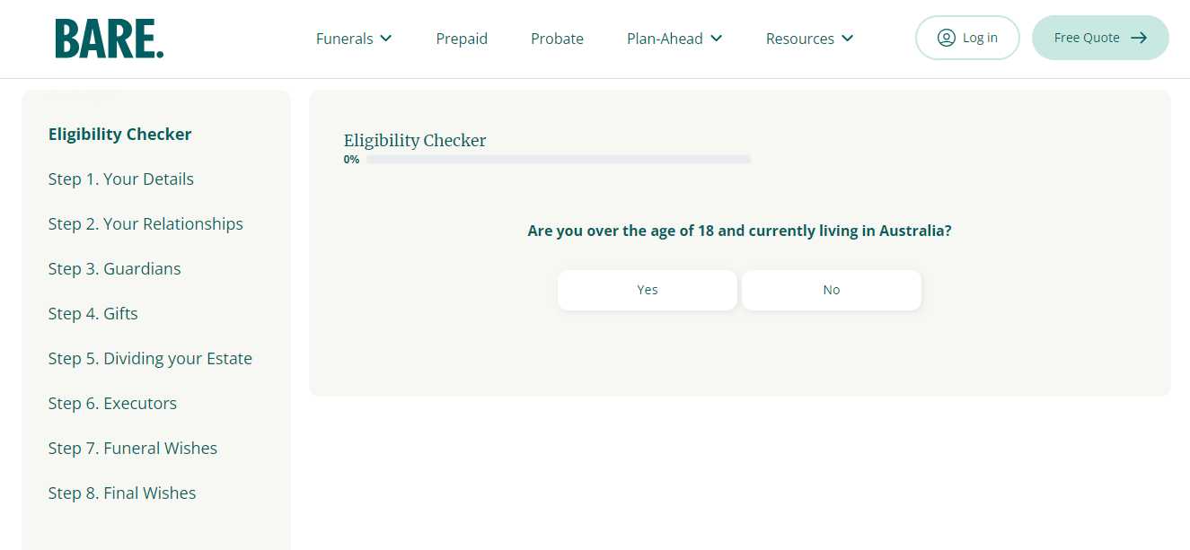 How to make a Will online: 8-step guide - Bare