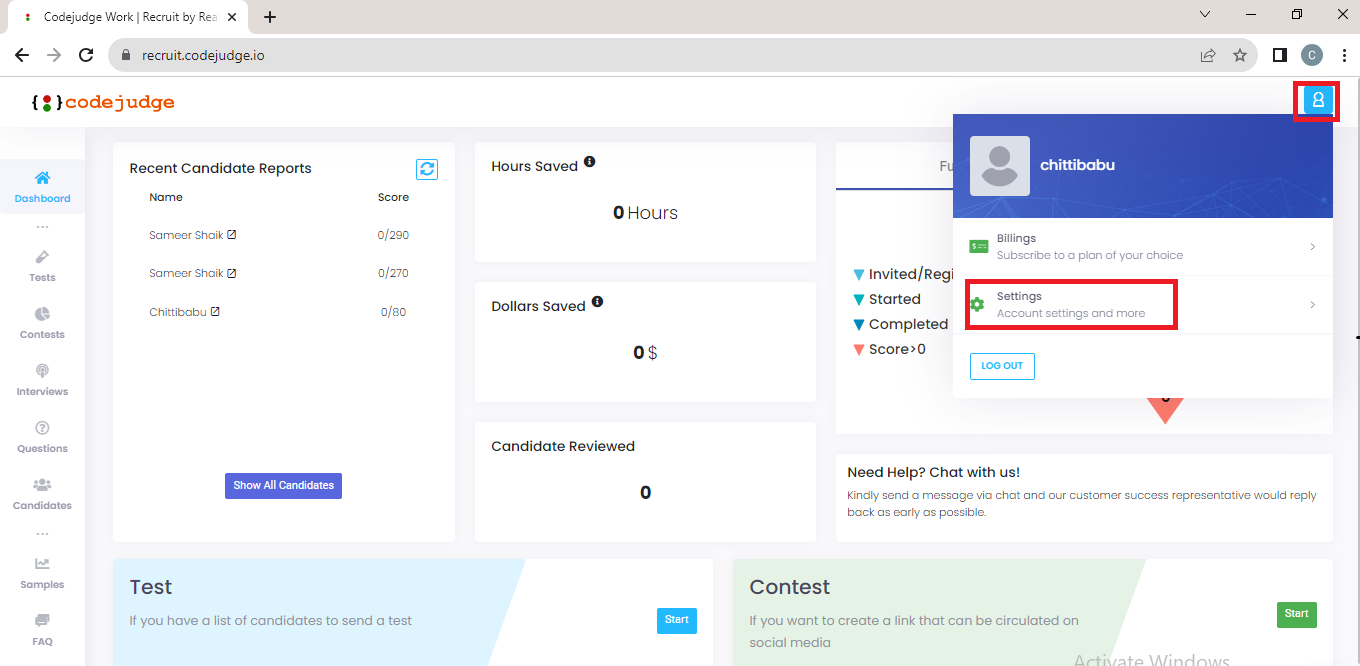 Setting Up Your Company Account: Managing Your Profile | Codejudge