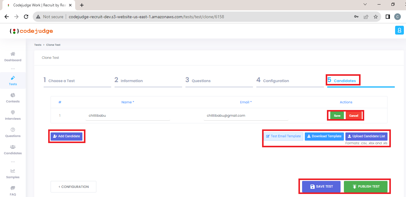 Cloning Tests and Templates: A Time-Saving Feature | Codejudge