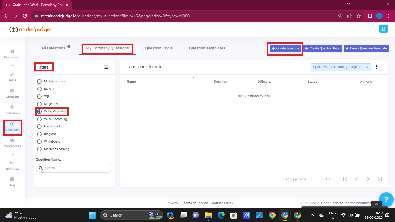 Creating Video Recording Questions: How to Do It | Codejudge