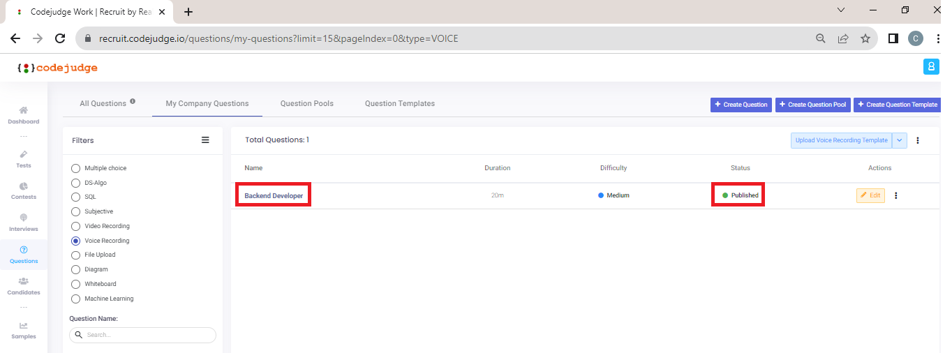 Creating Voice Recording Questions: A How-To Guide | Codejudge