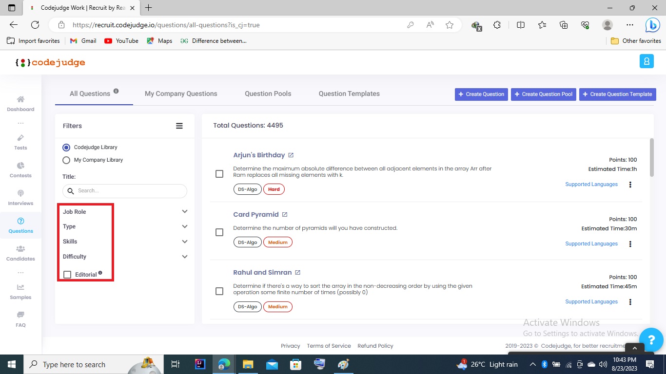 Managing Questions: Your Comprehensive Guide | Codejudge
