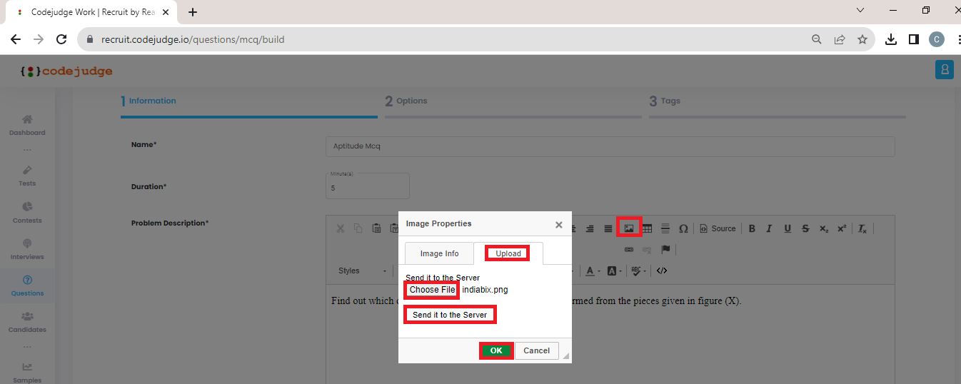 Enhancing Questions with Images: A Step-by-Step Guide | Codejudge