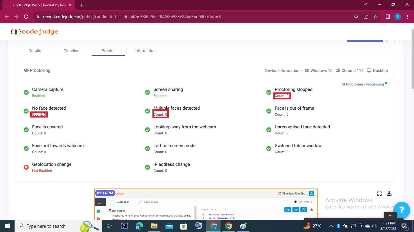 Data-Driven Reports: Analyzing Timeline, Proctor, and Information ...