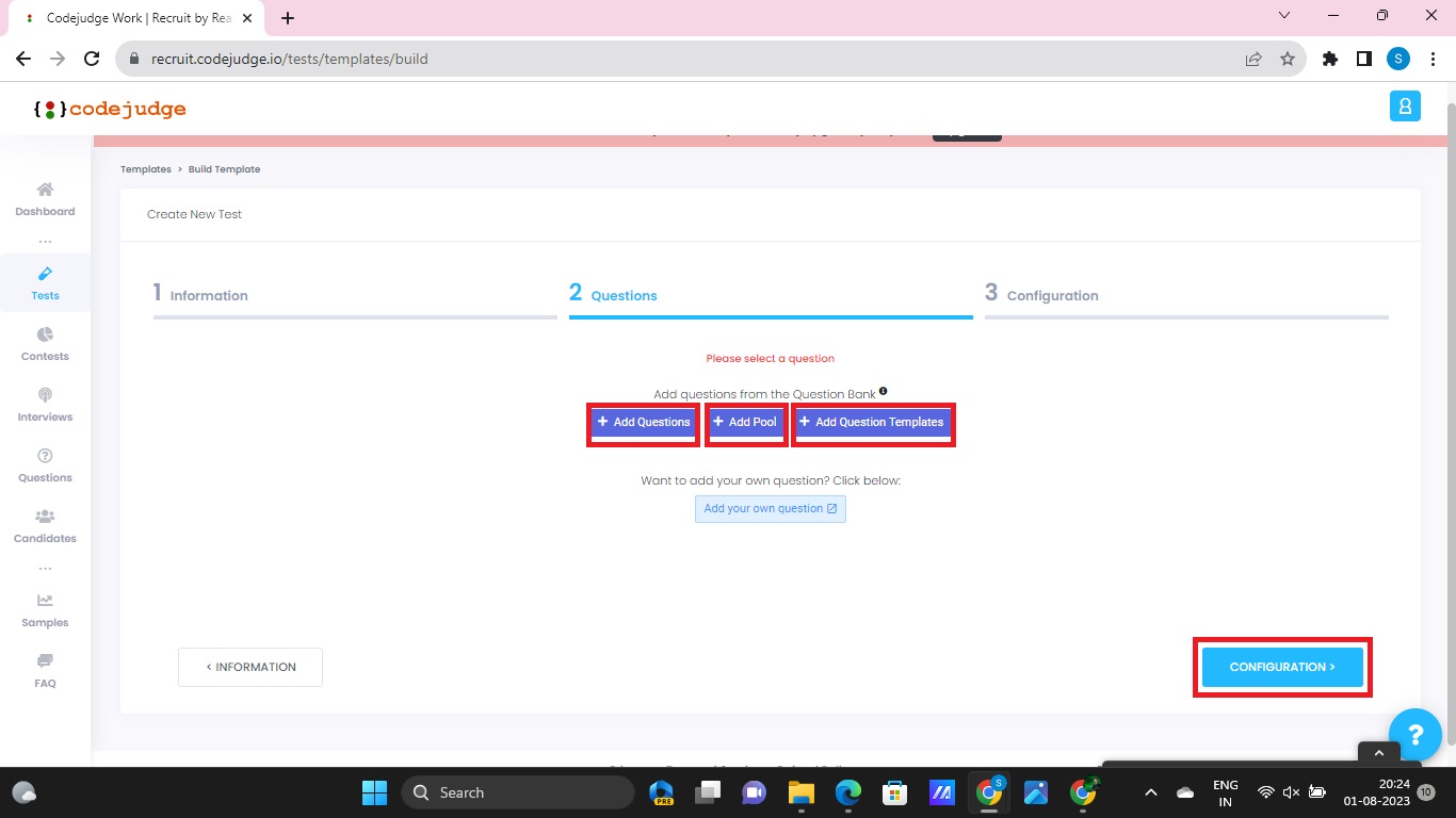 Custom Assessment Templates How To Create Them Codejudge
