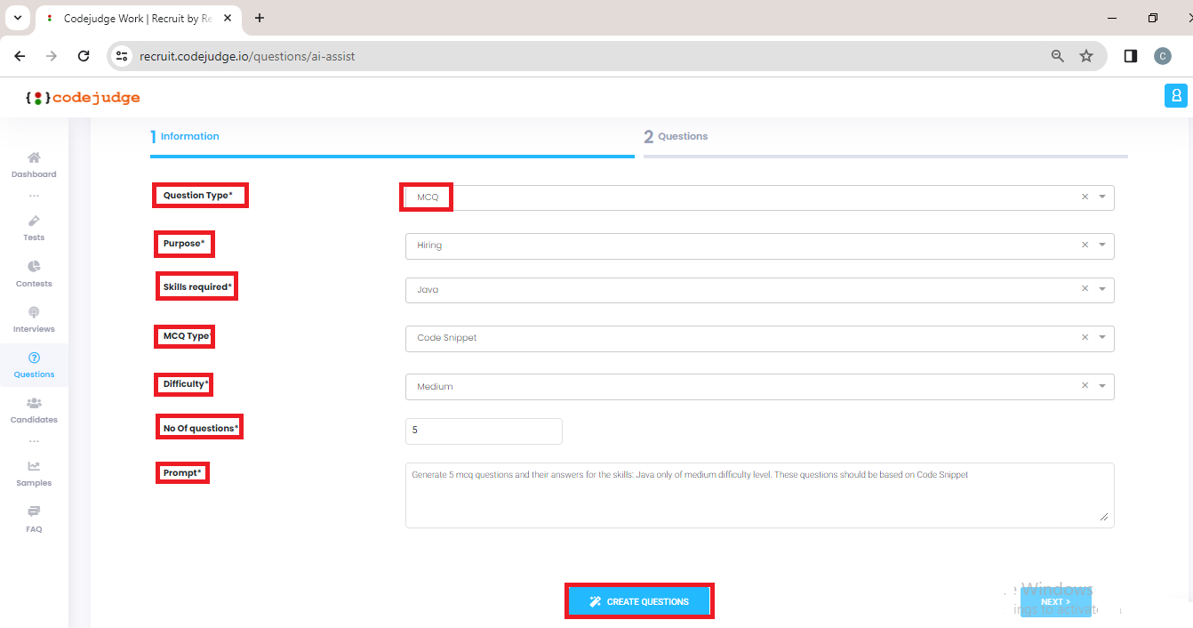 Revolutionize Hiring: AI-Generated Questions with Codejudge's Cutting-Edge AI Assist | Codejudge