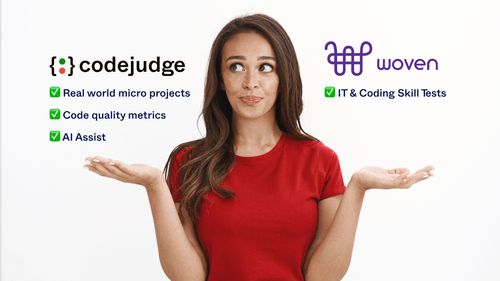 Codejudge - #1 Top Alternative to Woven Teams Assessment | Codejudge