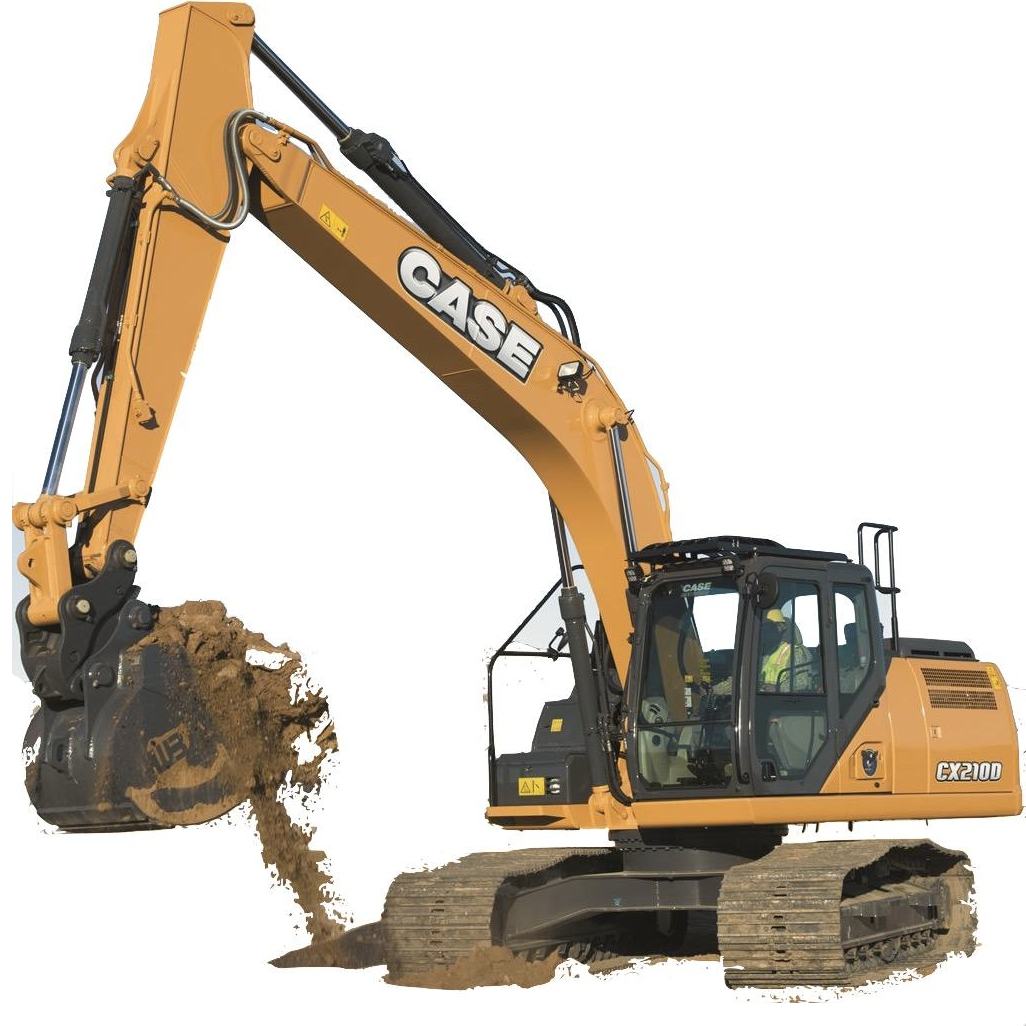 Hyr en Case CX210D från Arema Heavy Rental