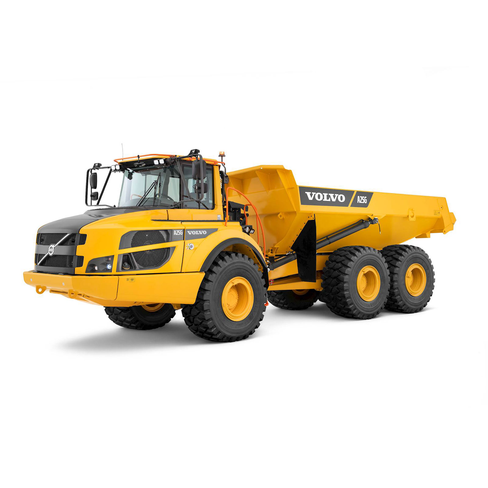 Hyr en Volvo A25G från Arema Heavy Rental