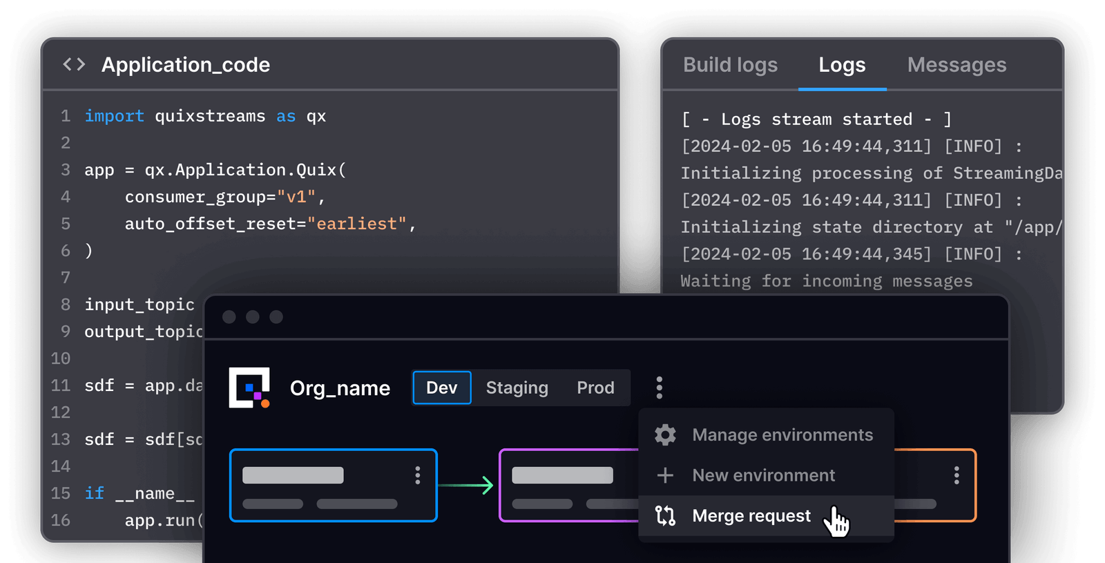 Python stream processing made simple | Quix