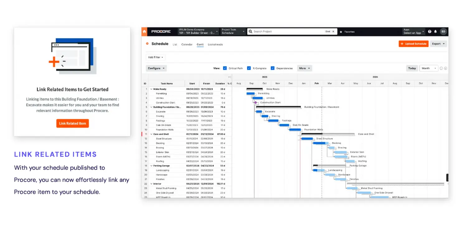 Plug-in ProPlanner to turbo-charge your Procore scheduling software