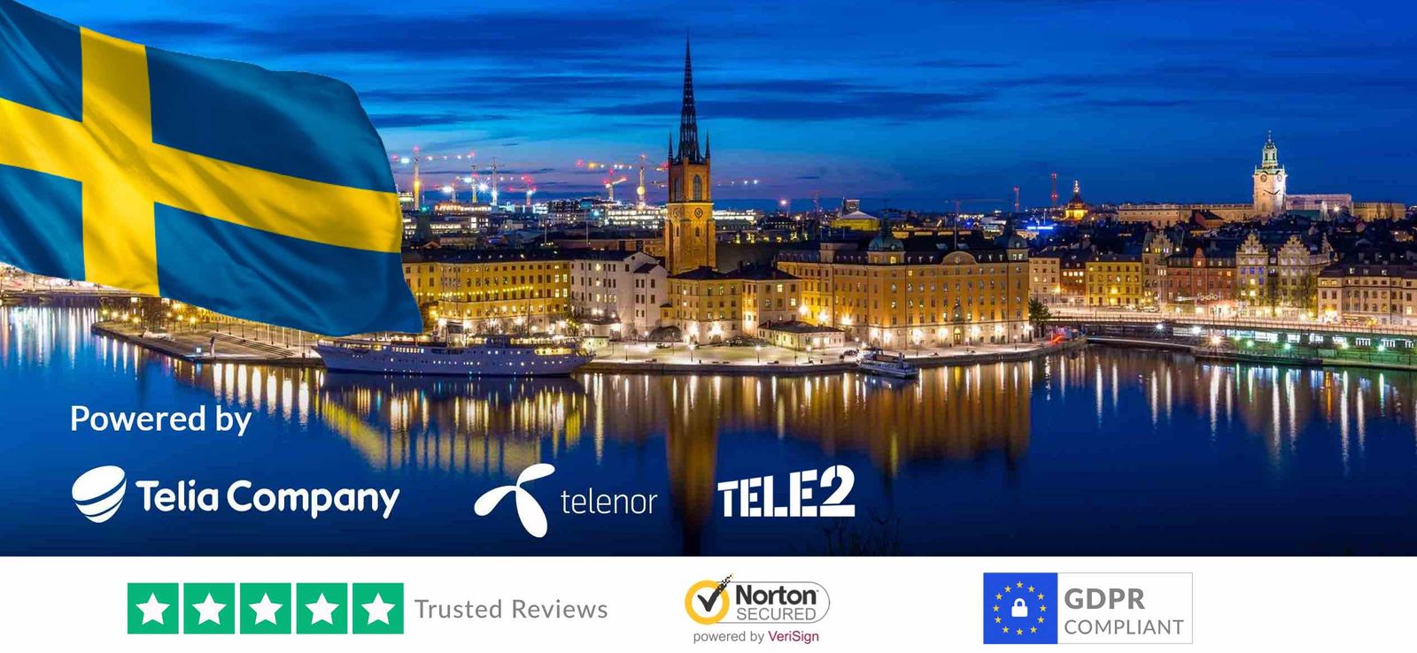 eSIM Sweden - Prepaid Sweden data | EuroSIM