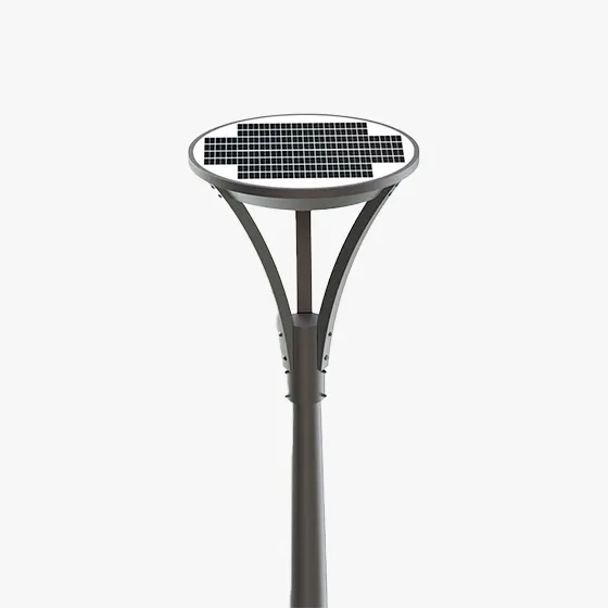 Radial Solar Powered Amenity Light: Modern & Efficient