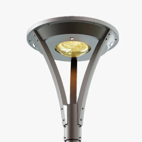 Radial Solar Powered Amenity Light: Modern & Efficient